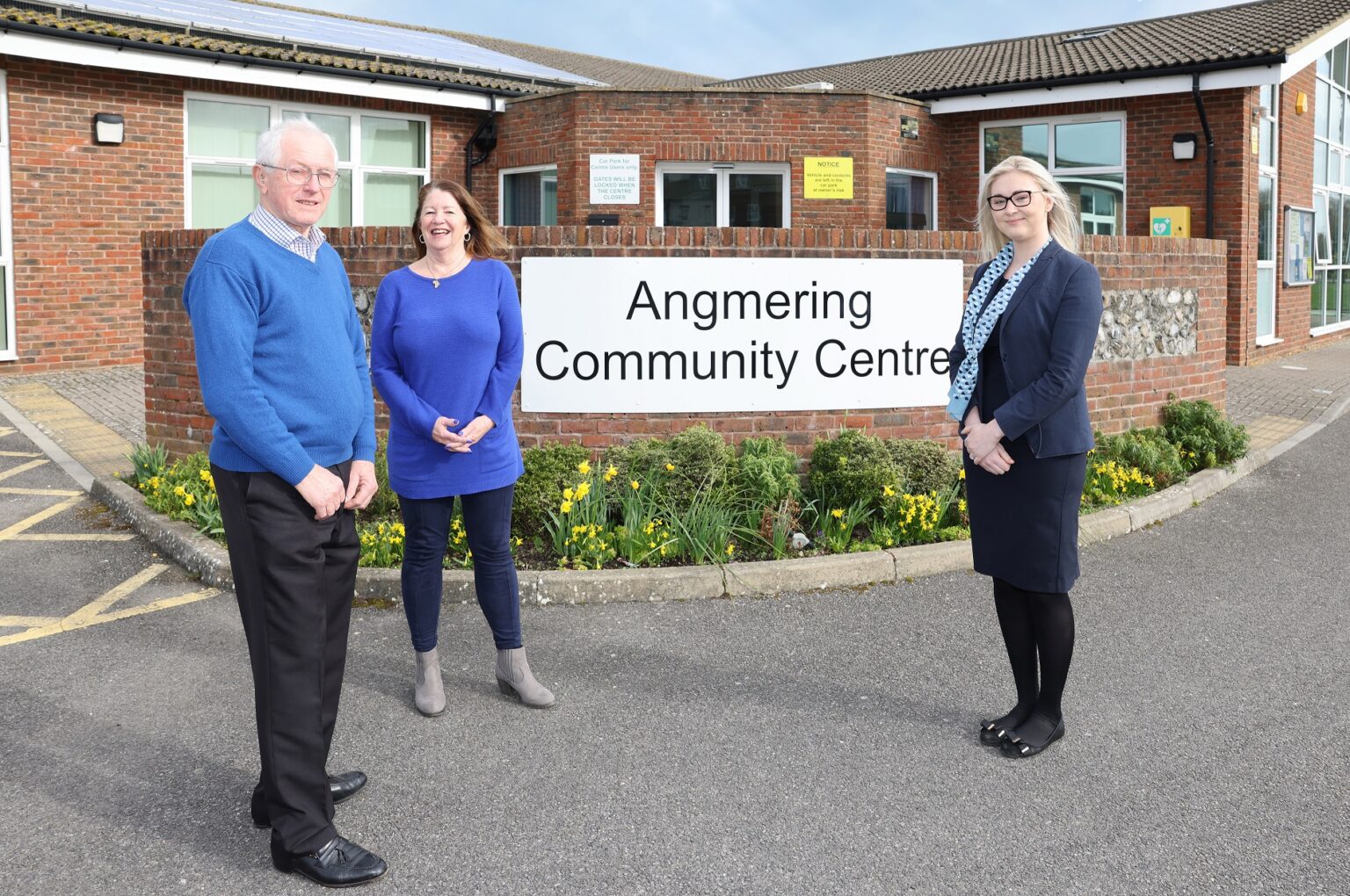 Angmering Community Centre backed with £1000 donation by David Wilson ...