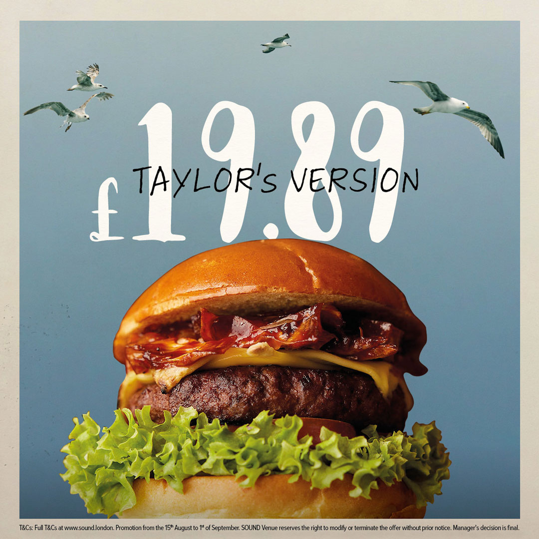 The £19.89 National Burger Day Deal (Taylor’s Version) - The Daily Brit
